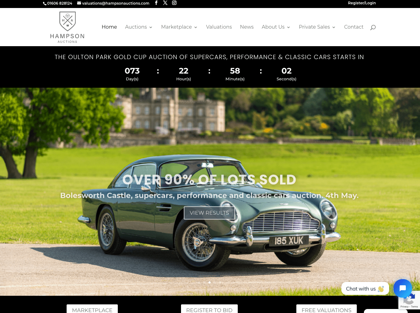 Classic Car Auctions in the UK and Ireland | Classic Car Shows Events