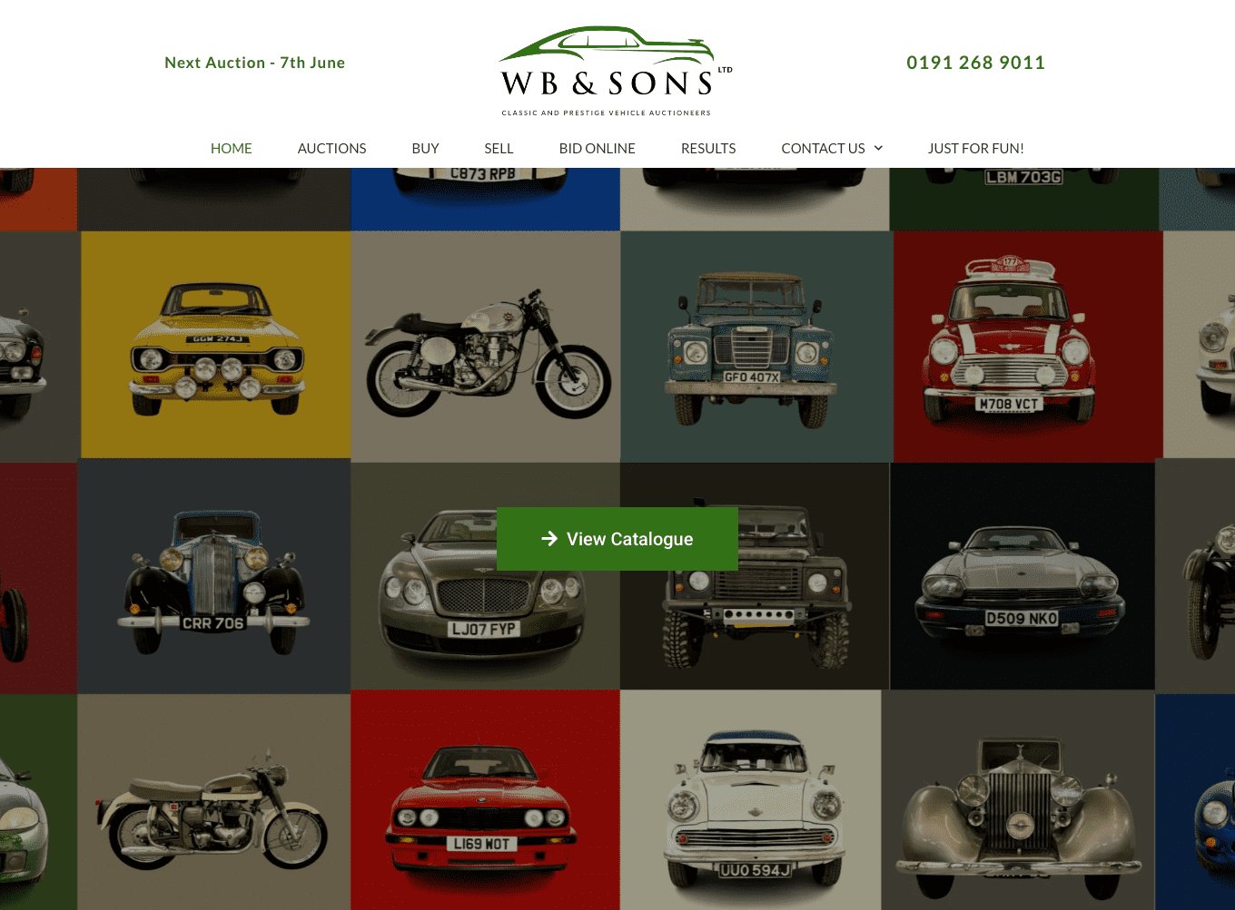 WB & Sons Classic Car Auctions | Classic Car Shows in the UK & Ireland