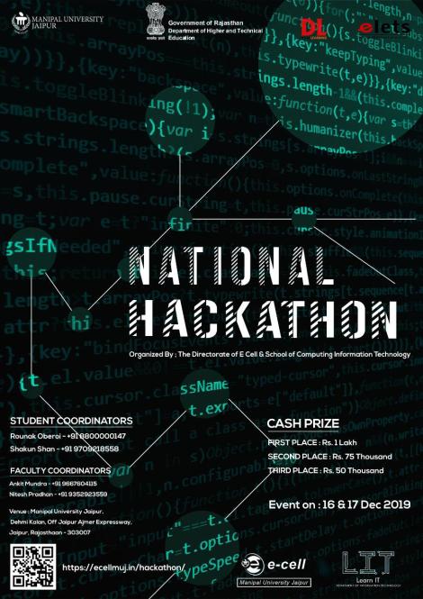 National Hackathon - Hackathon in Dahmi Kalan