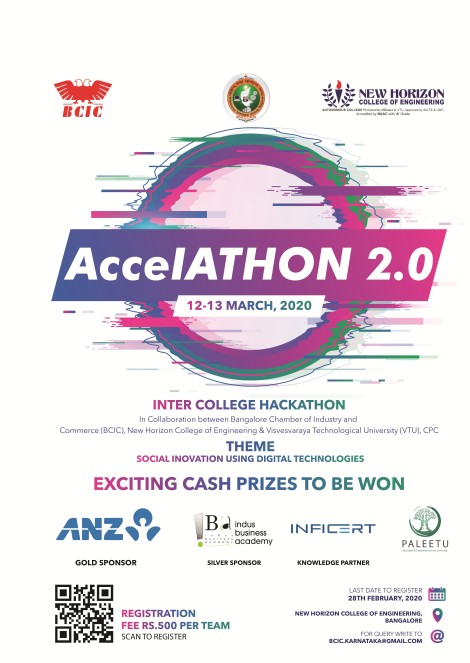 AccelATHON 2.0: Inter College Hackathon in Karnataka - Hackathon in ...