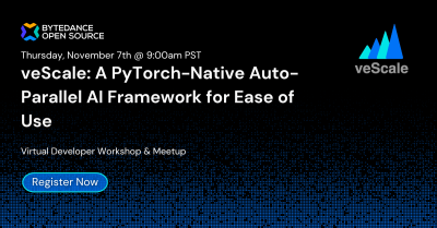 veScale - A PyTorch-Native Auto-Parallel AI Framework