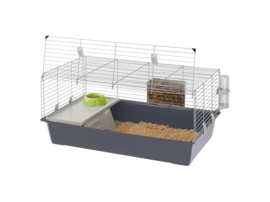Ferplast - Cage Rabbit 100 grise L.95 x l.57 cm - Jardiland