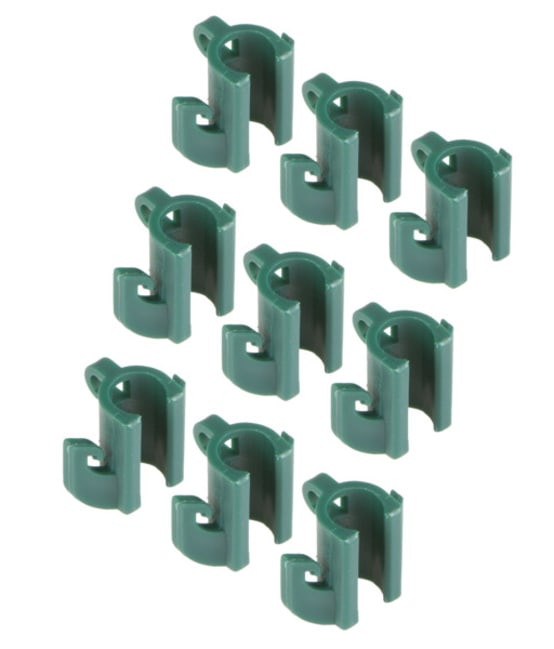 Multi-clips pour treillage Ø11 mm (x9) - L.2 x l.9,1 x H.18 cm - Jardiland