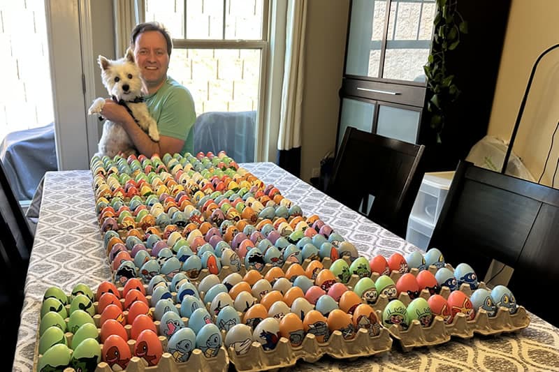 Artist Thomas Lau: Annual Easter Egg Hunt - Business Translation