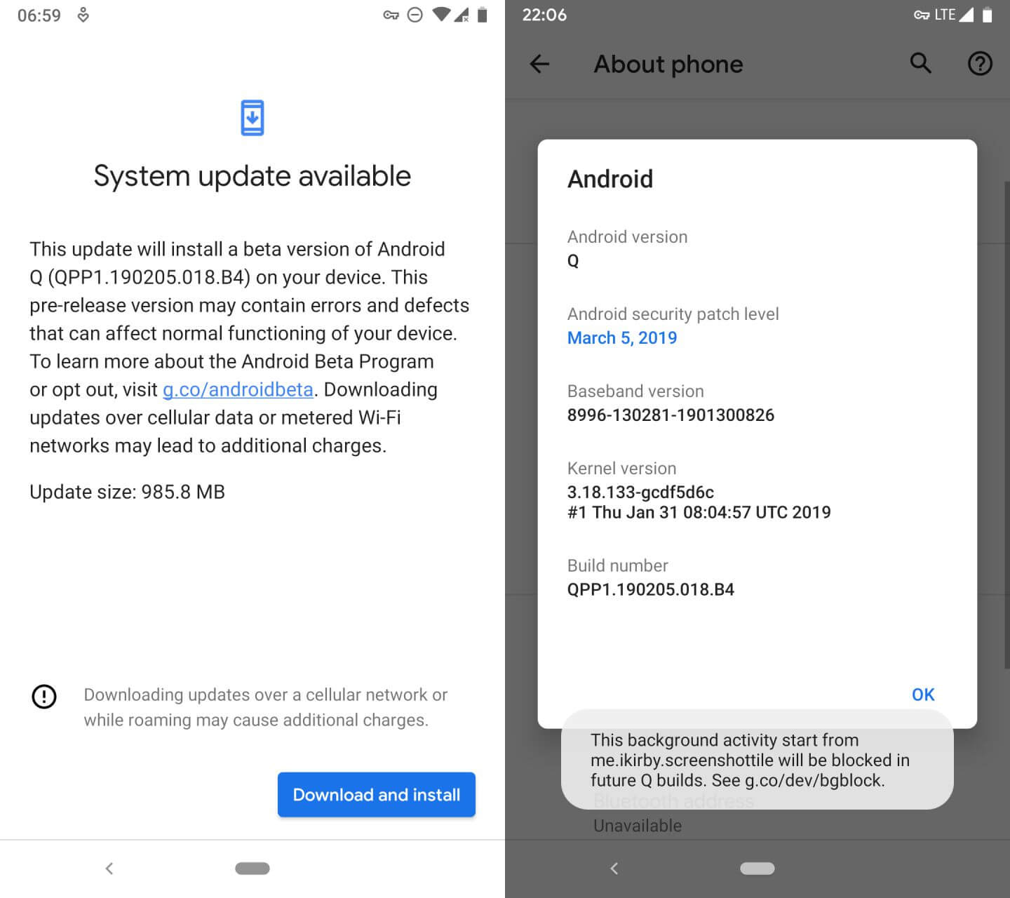Android Q Beta 体验小记 | iKirby's Blog