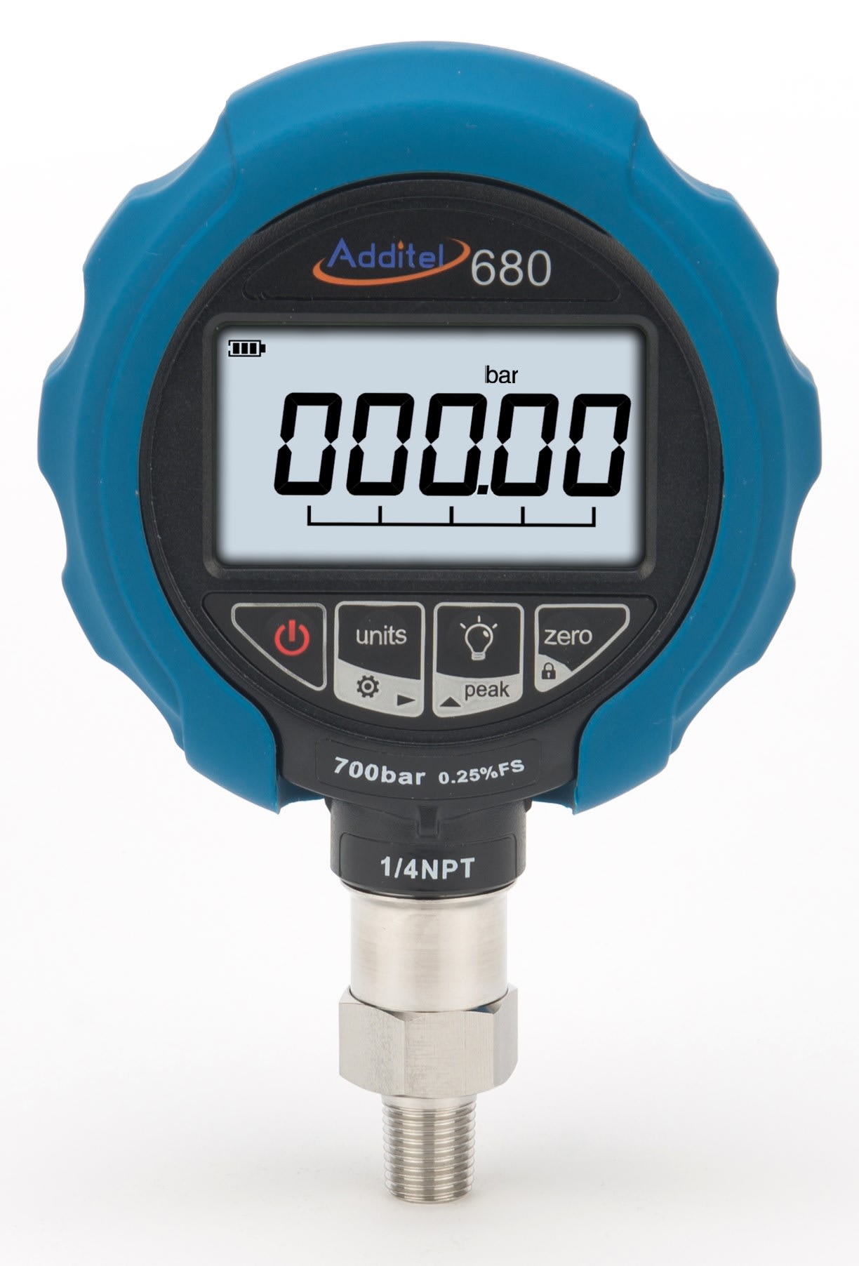 Additel 680W Trådløst digitalt manometer med logging Tilstandskontroll ...