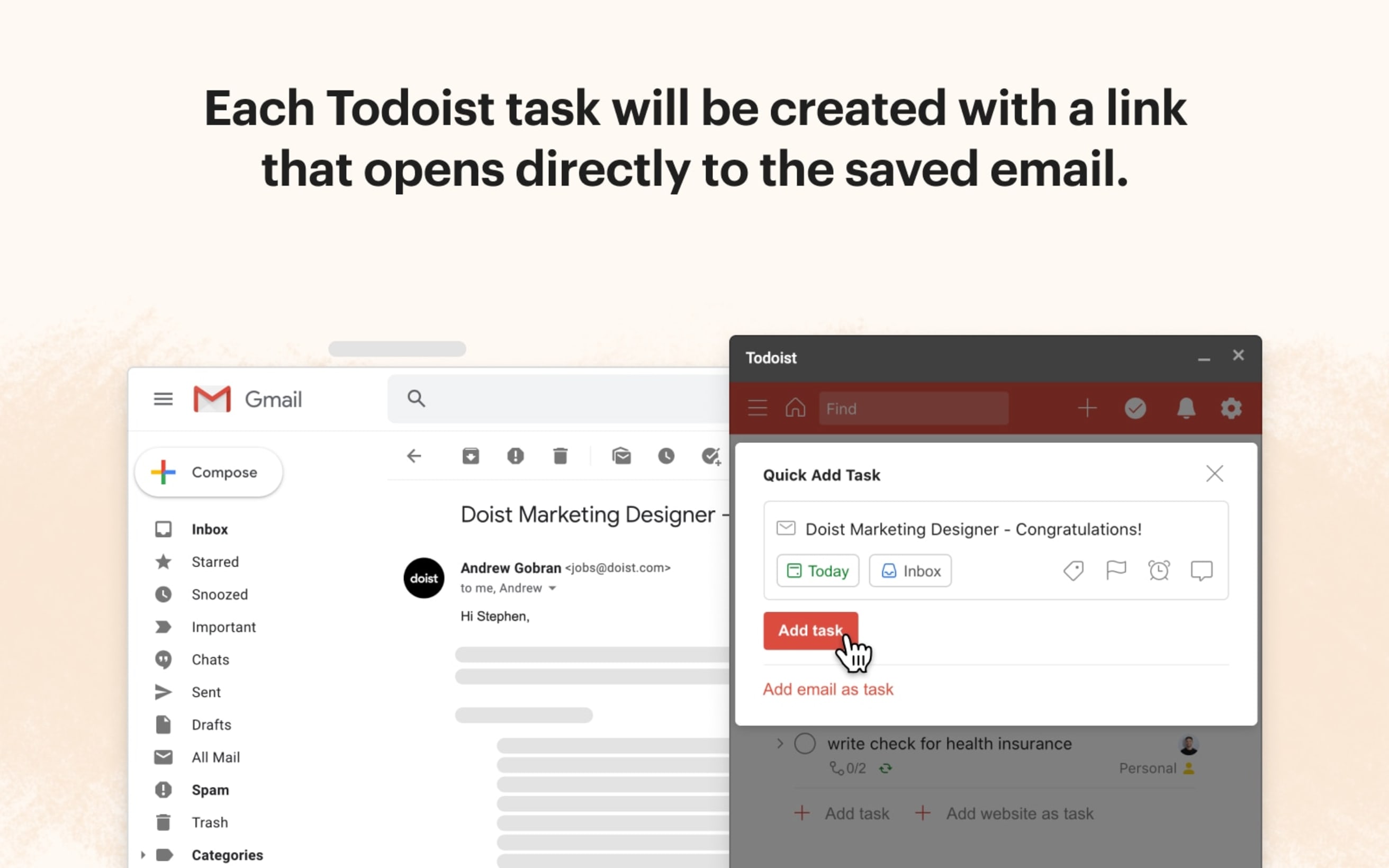 Gmail | Todoist