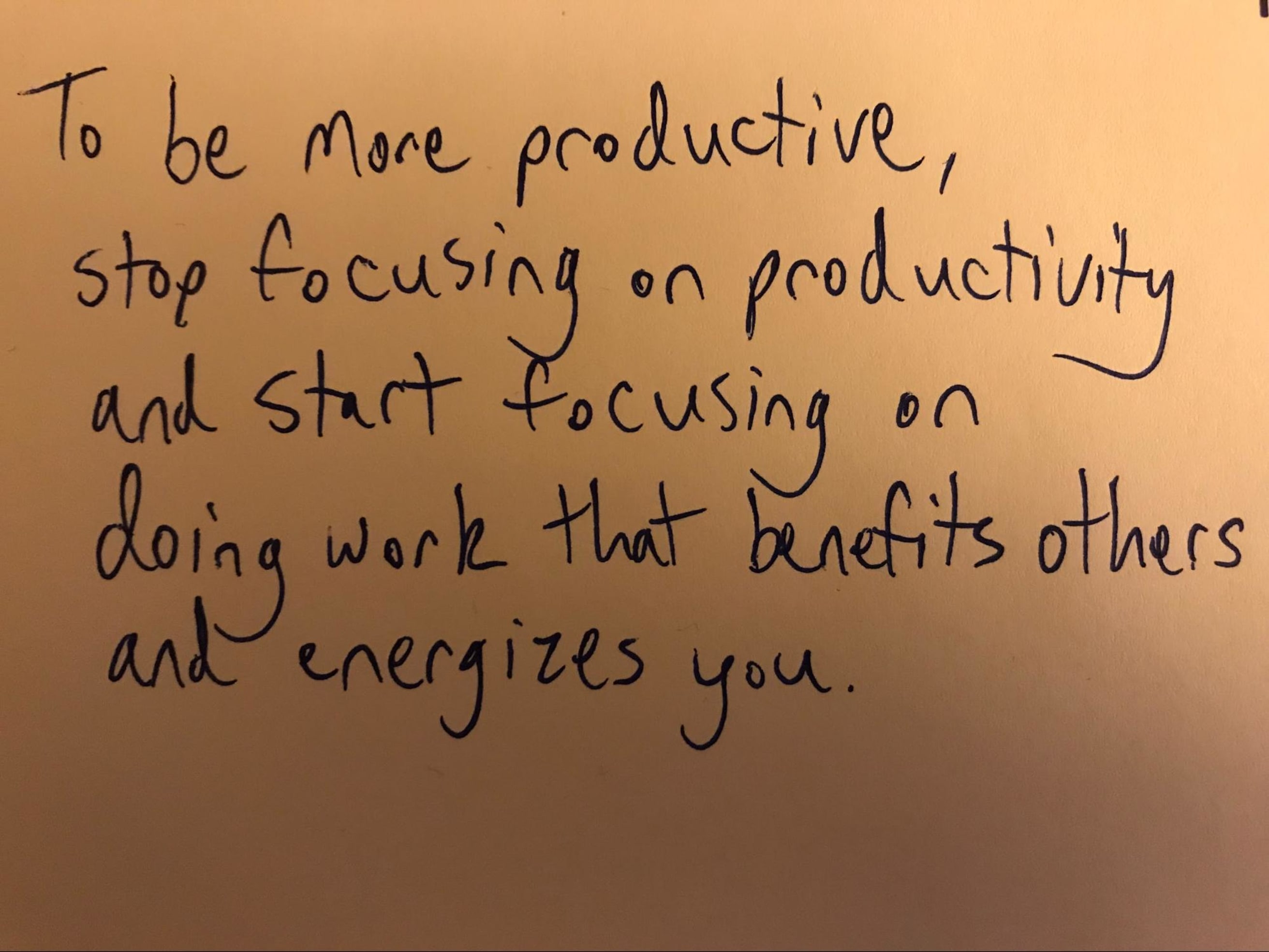 A Masterclass in Getting Stuff Done, Straight from the Experts