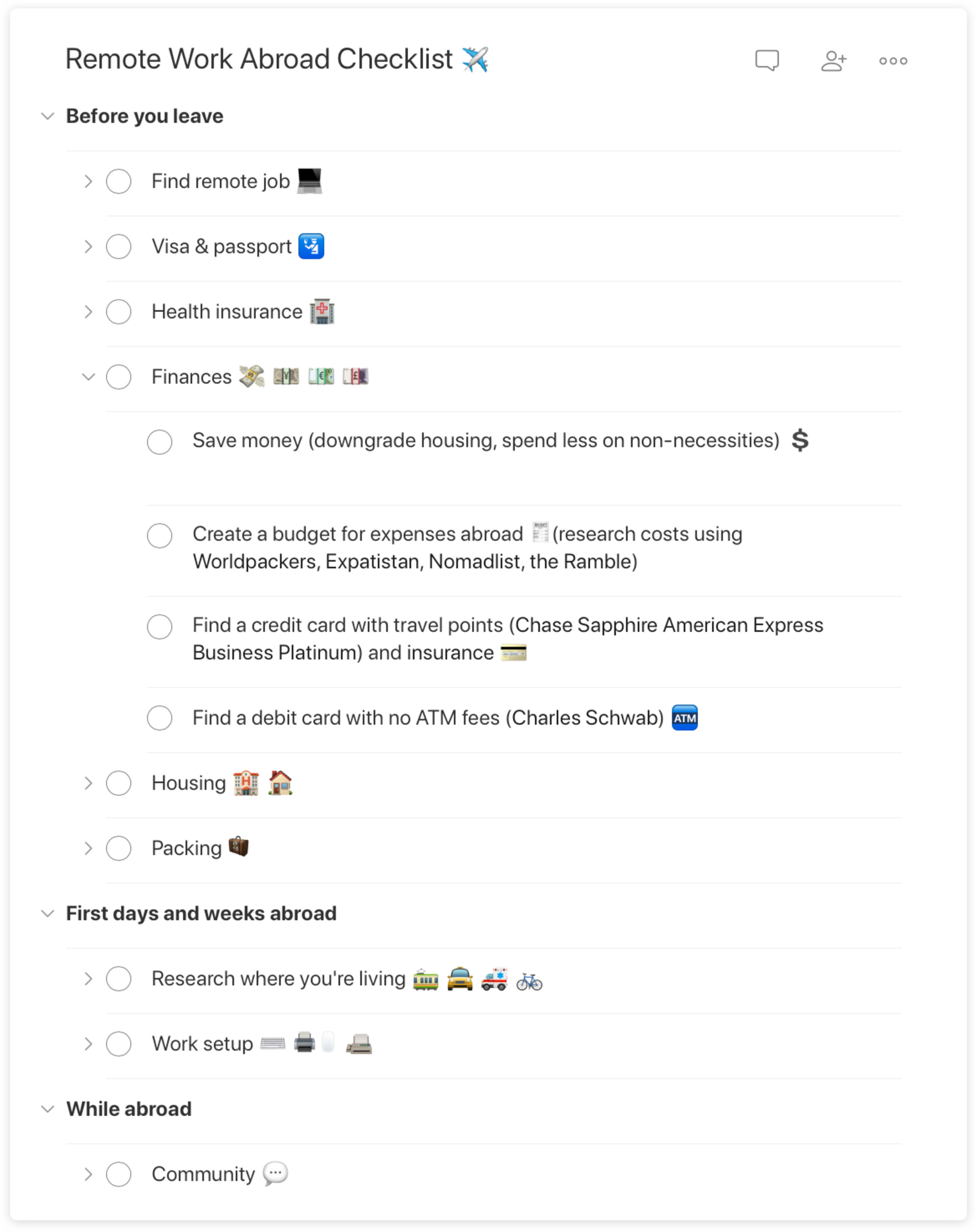 Use this Todoist template to go from dreaming about a life as a digital ...