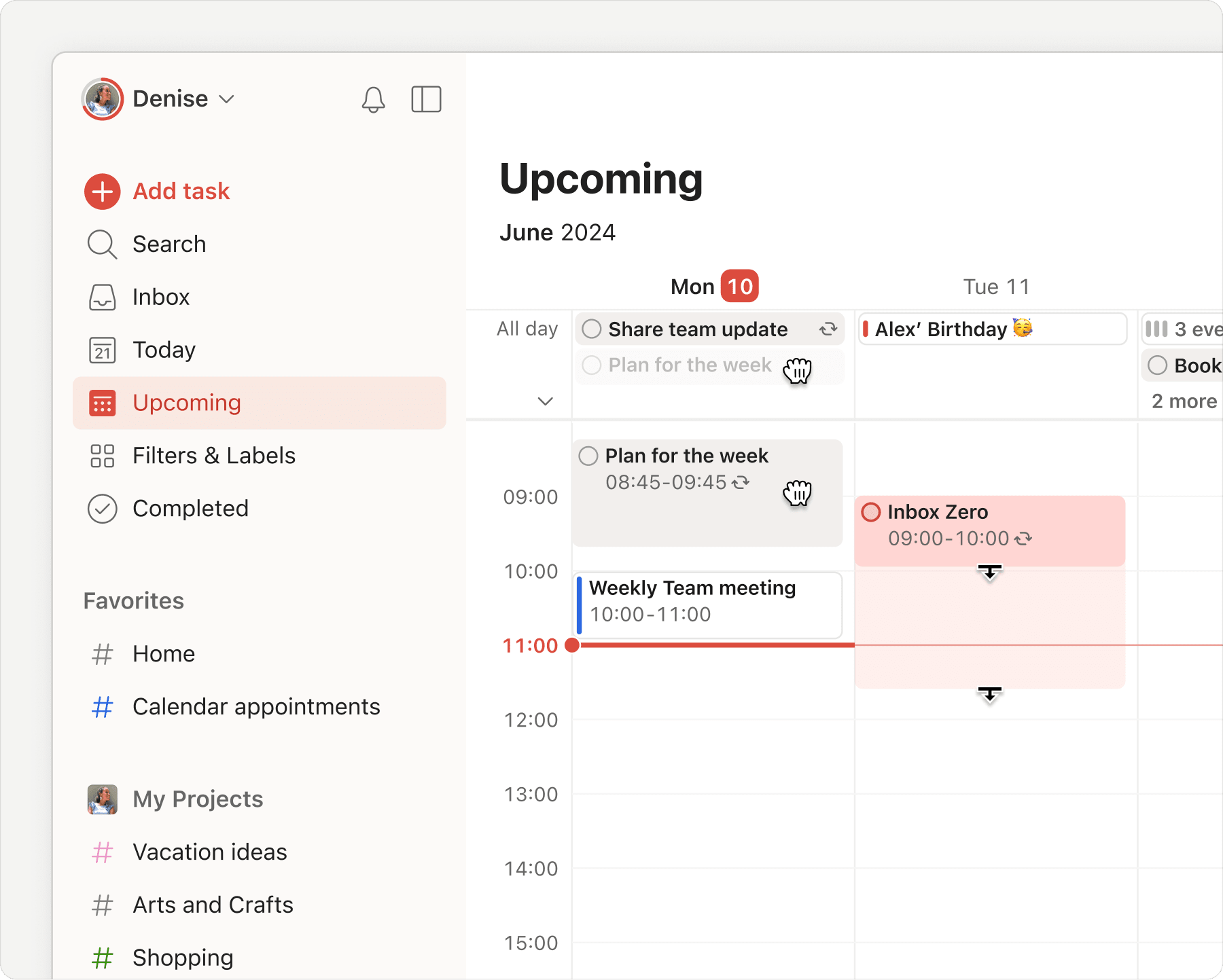 Use the Calendar integration