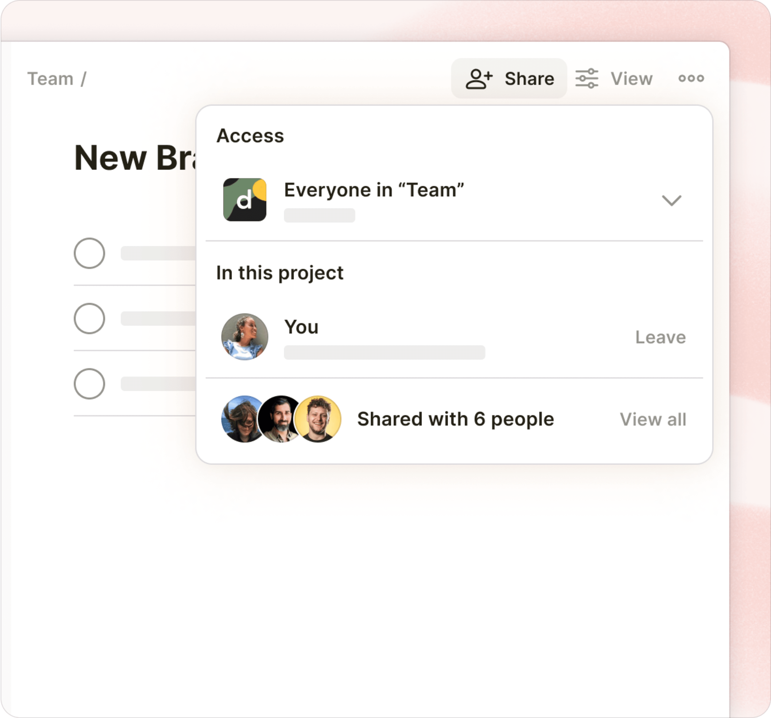 Управление задачами команды в Todoist