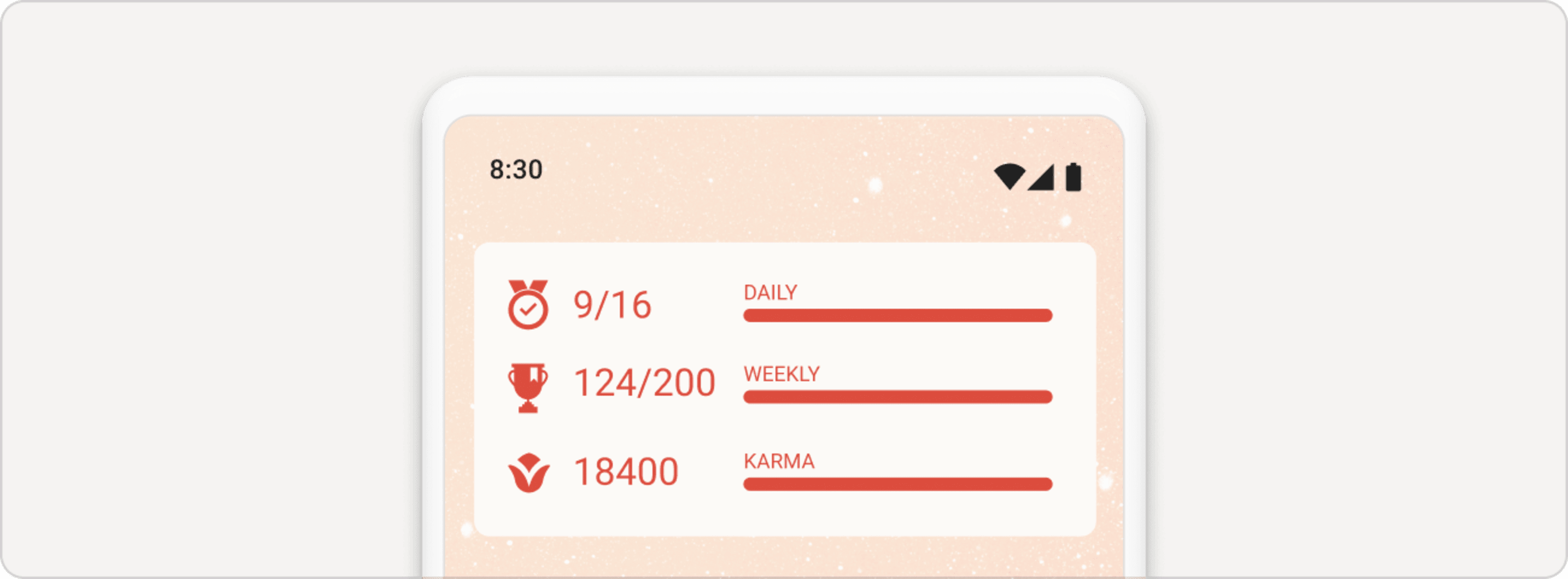 Utiliza un widget de Todoist en tu dispositivo Android
