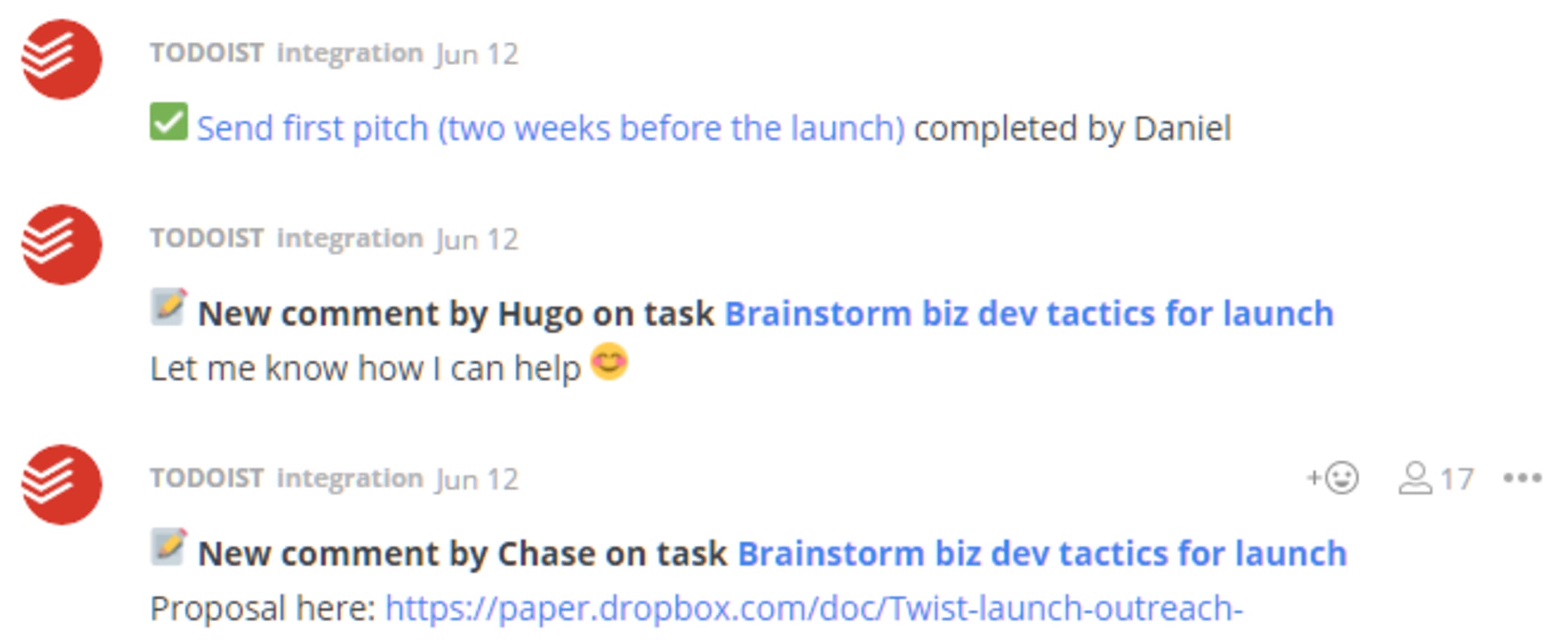 How to use Todoist and Twist together