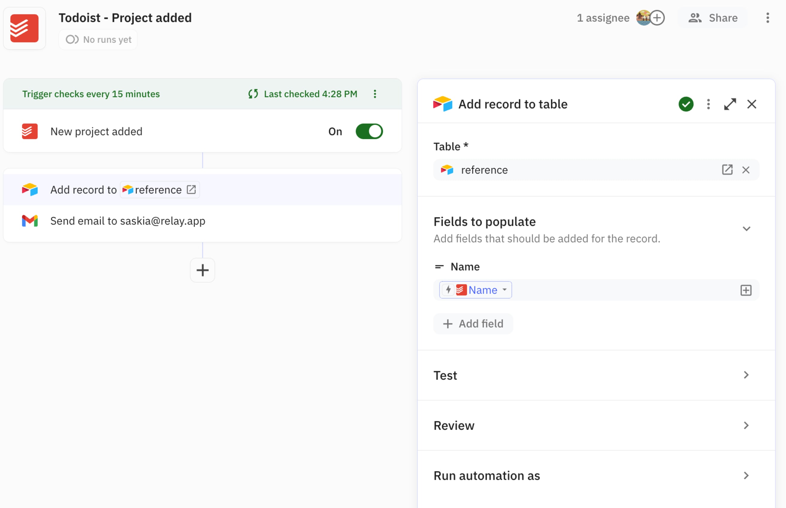 Relay.app | Todoist Integrations