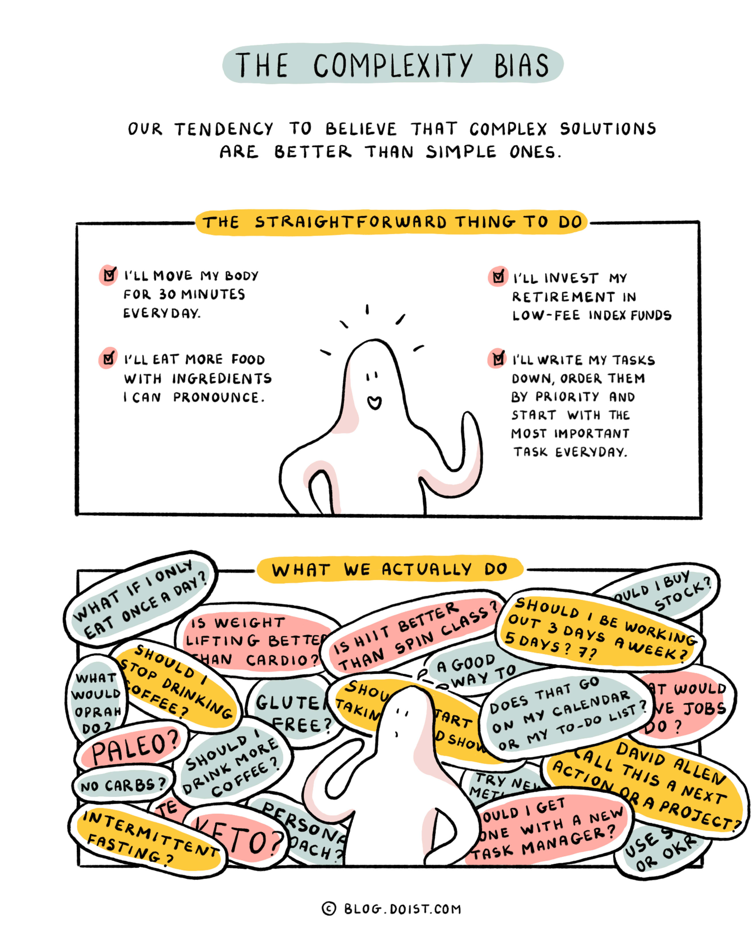 Complexity Bias: Why We Overcomplicate Our Lives