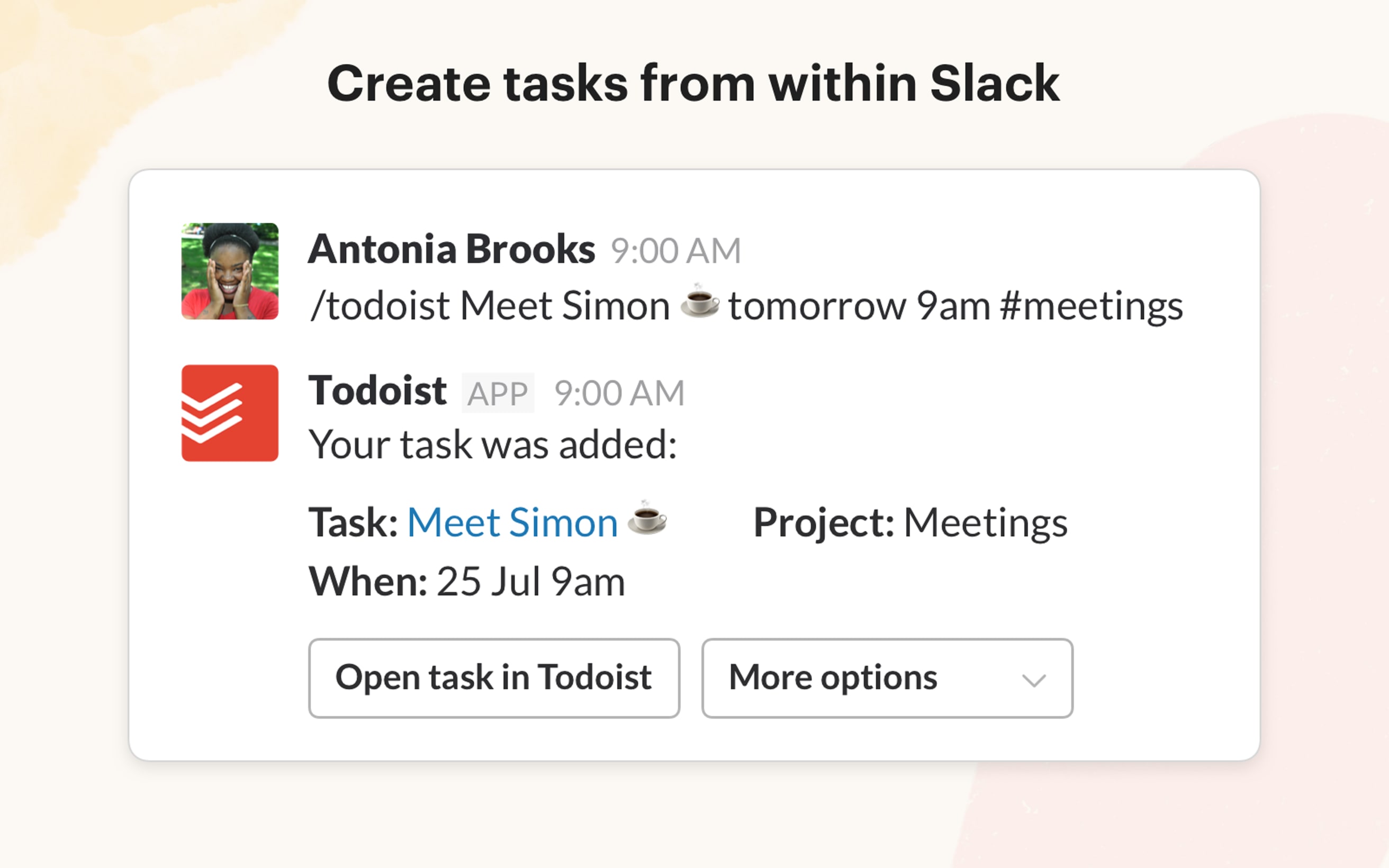 Slack | Todoist Integrations