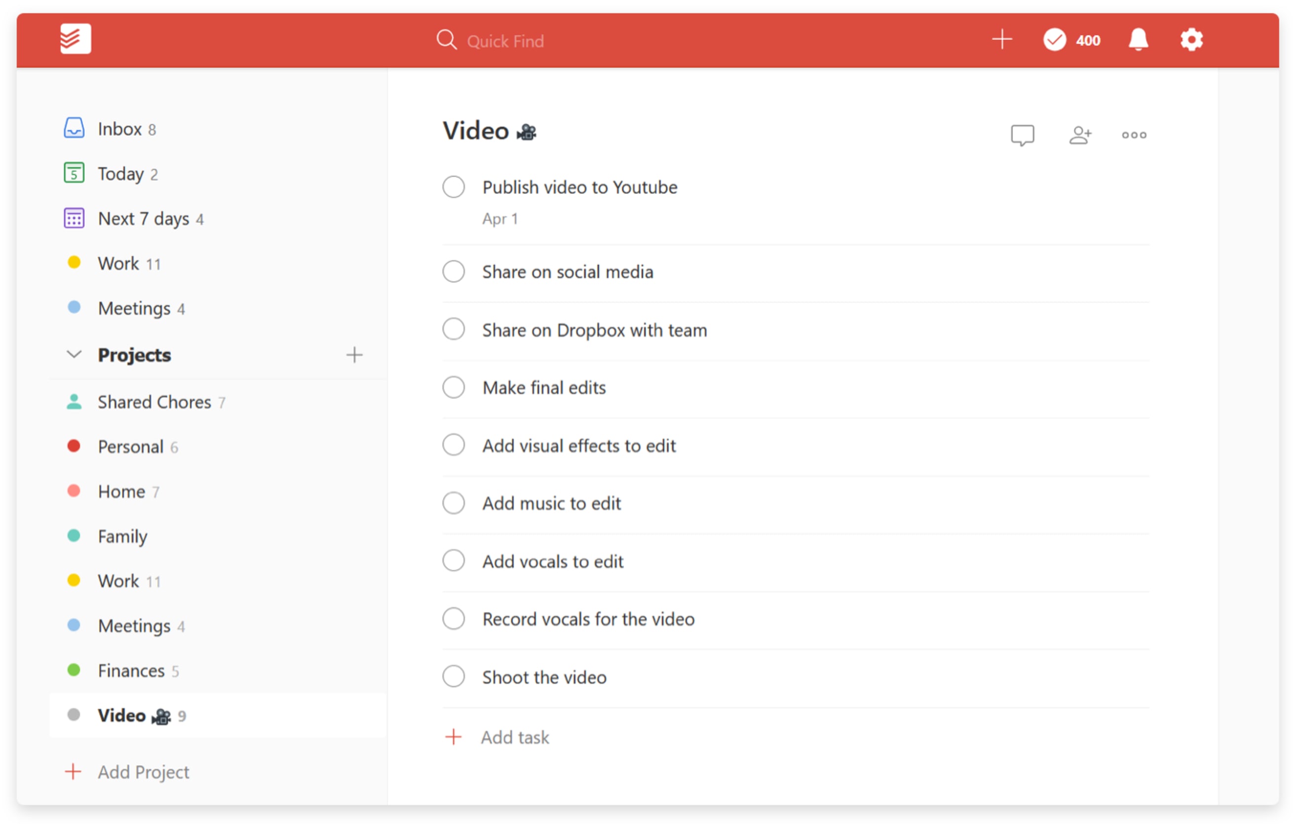 A Quick(ish) Guide to Project Management with Todoist