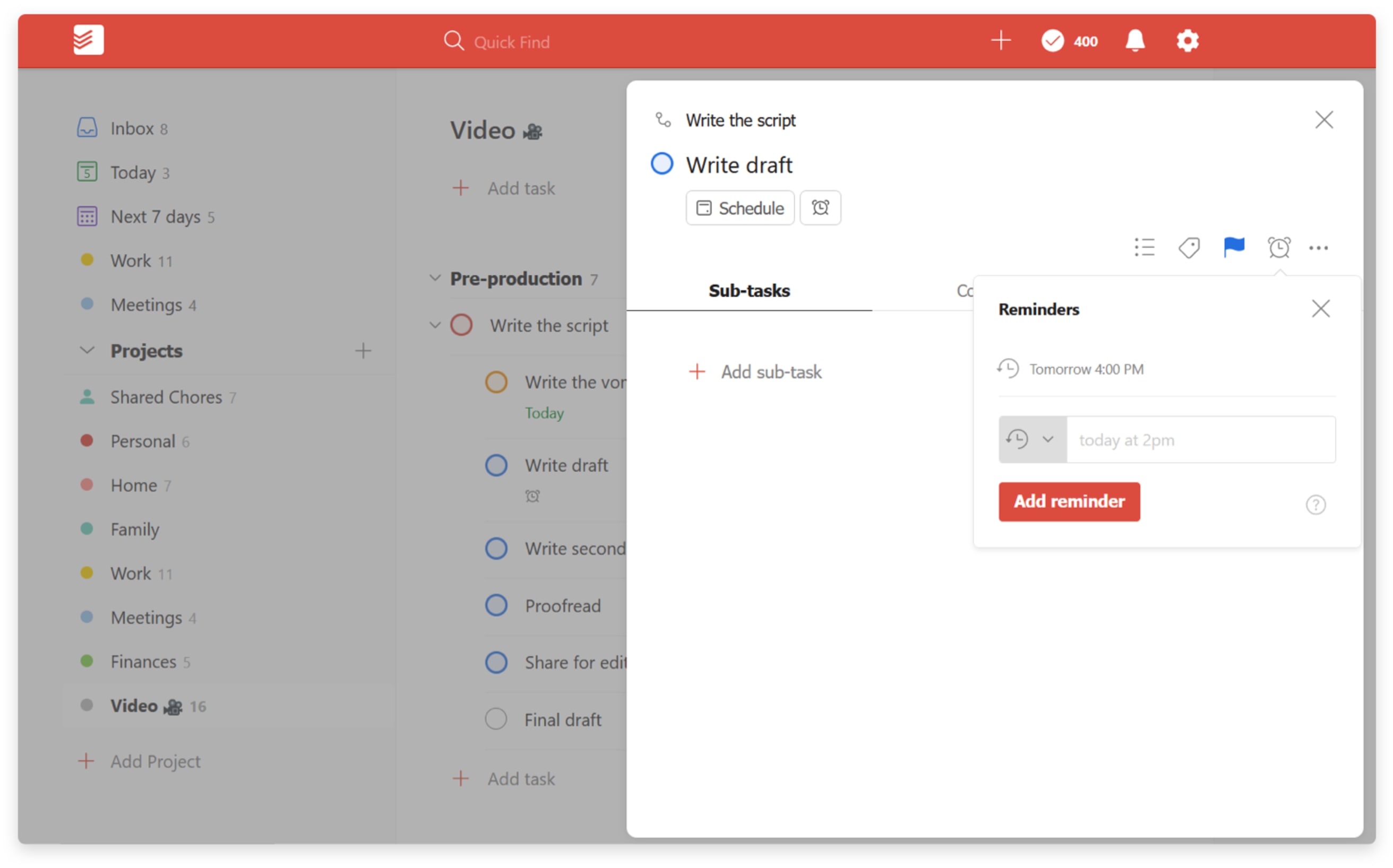 A Quick(ish) Guide to Project Management with Todoist