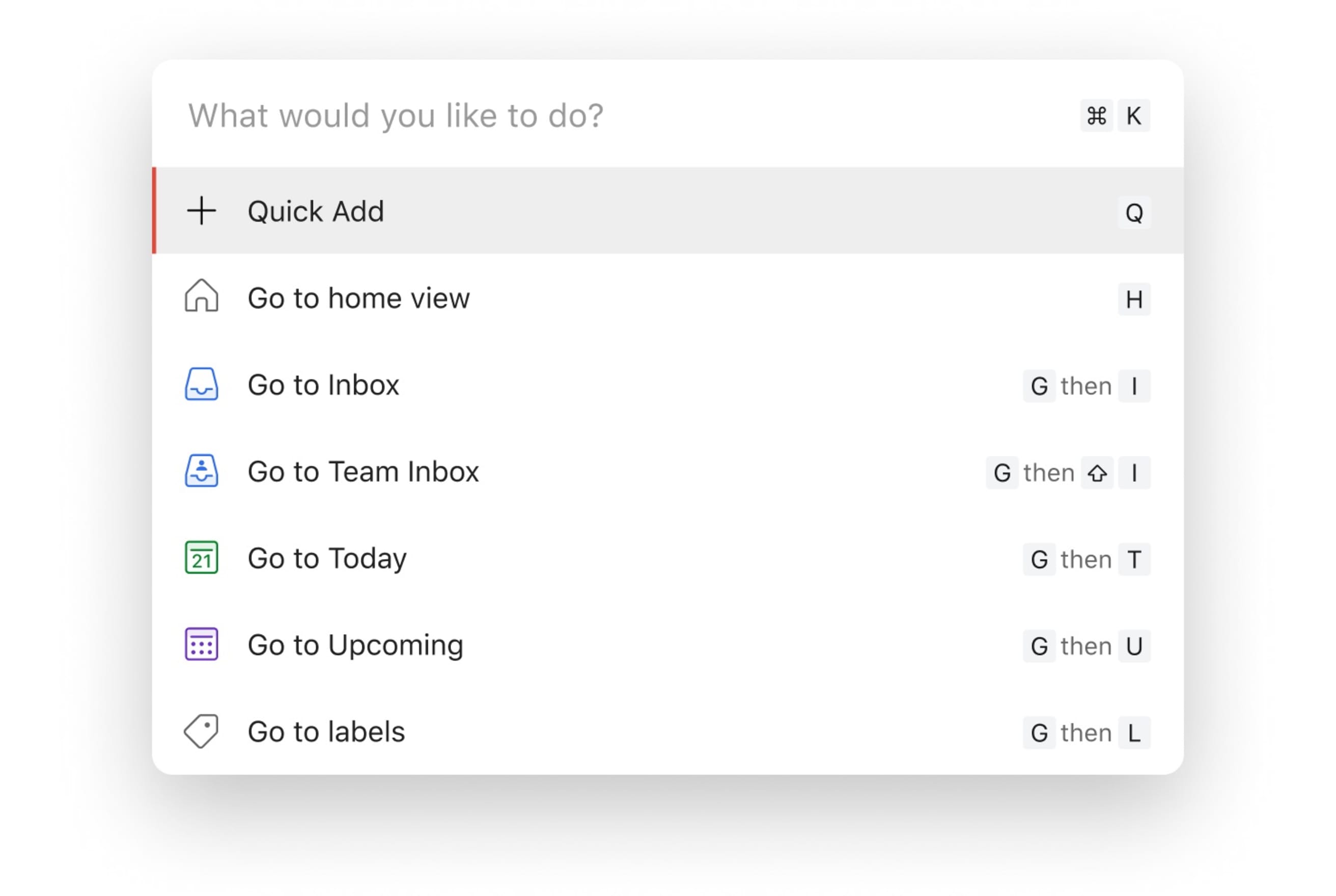How To Use Todoist's Command Menu (Plus Tons of Keyboard Shortcuts!)