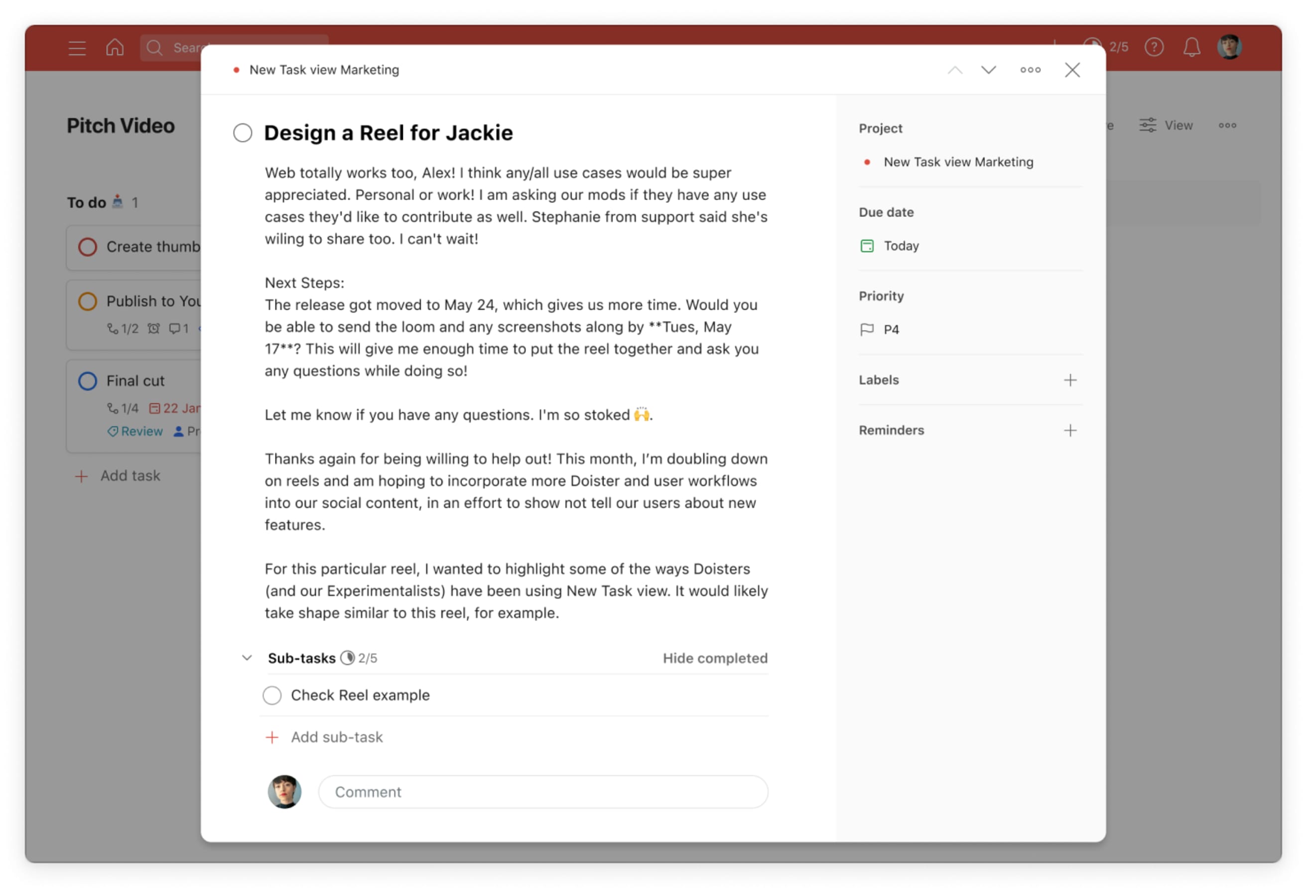 Introducing: Your new task view