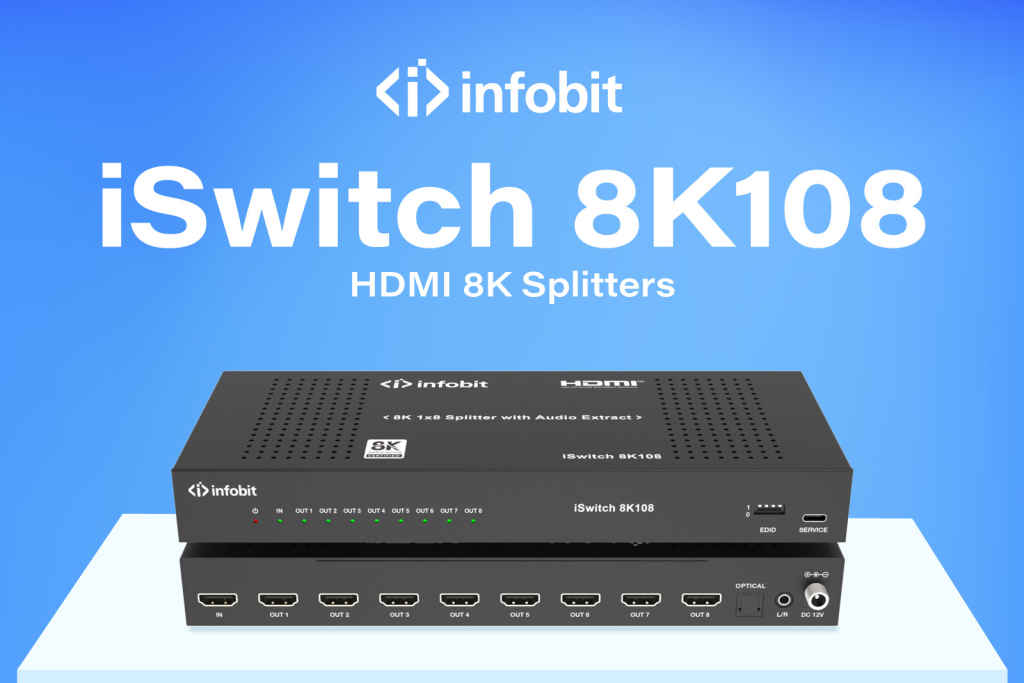Inavate AV | infobit debuts new 8k distribution solution