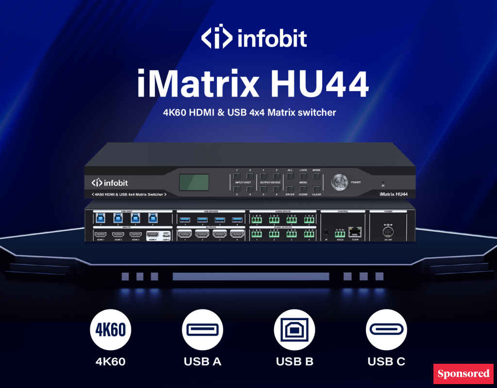 Inavate AV | one box full control infobit launches imatrix h