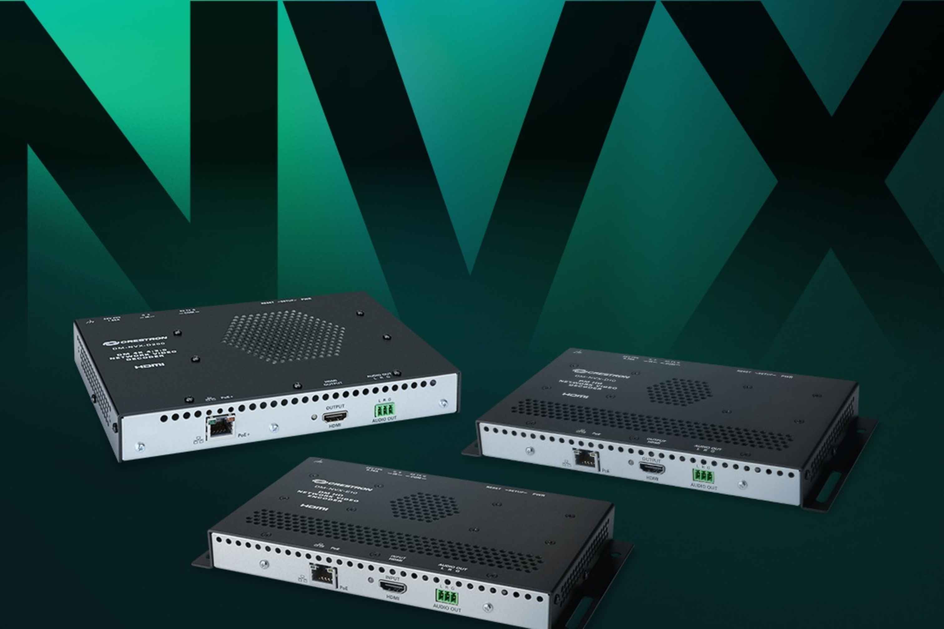 Inavate AV | crestron adds five products to nvx line