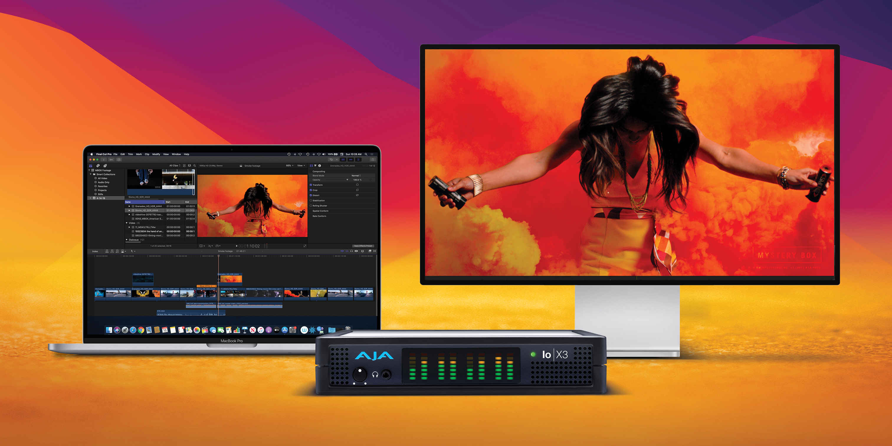 Inavate AV | aja debuts io x3 thunderbolt 3 video io device