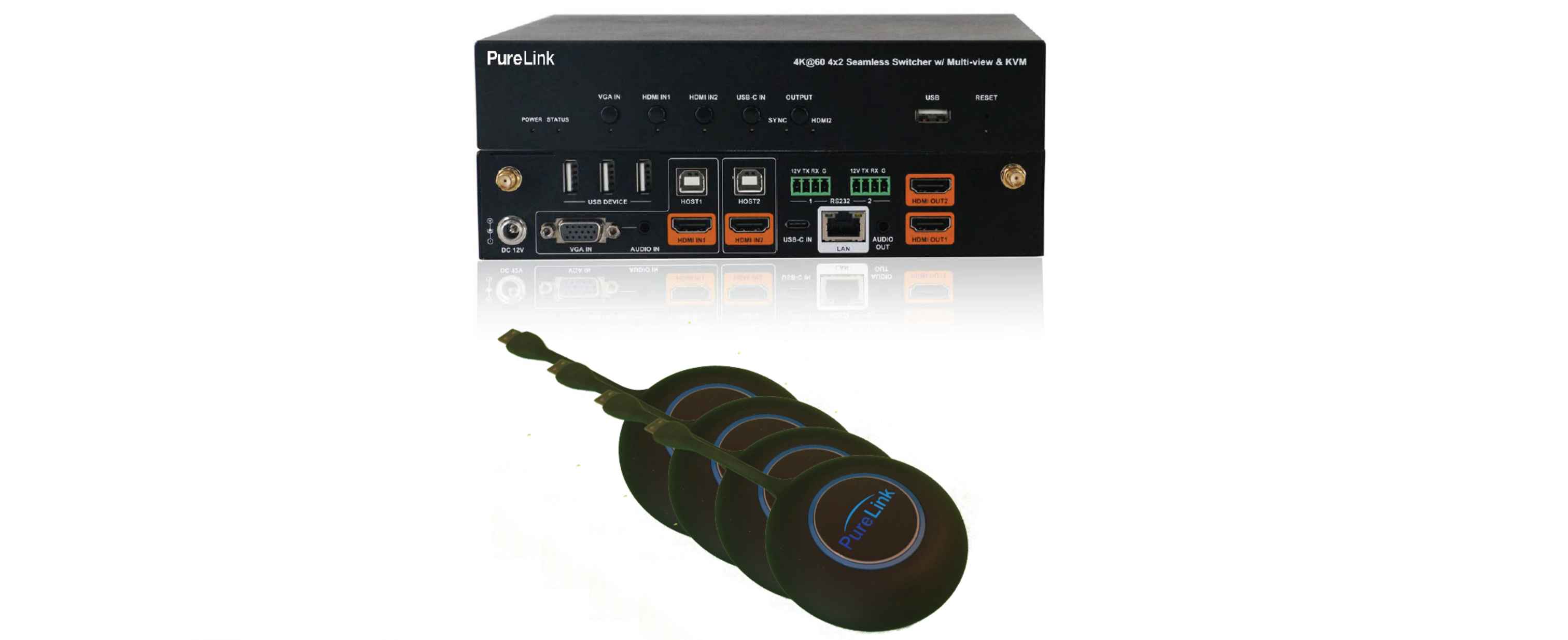 Inavate AV | purelink launches 4k collaboration hub with mul