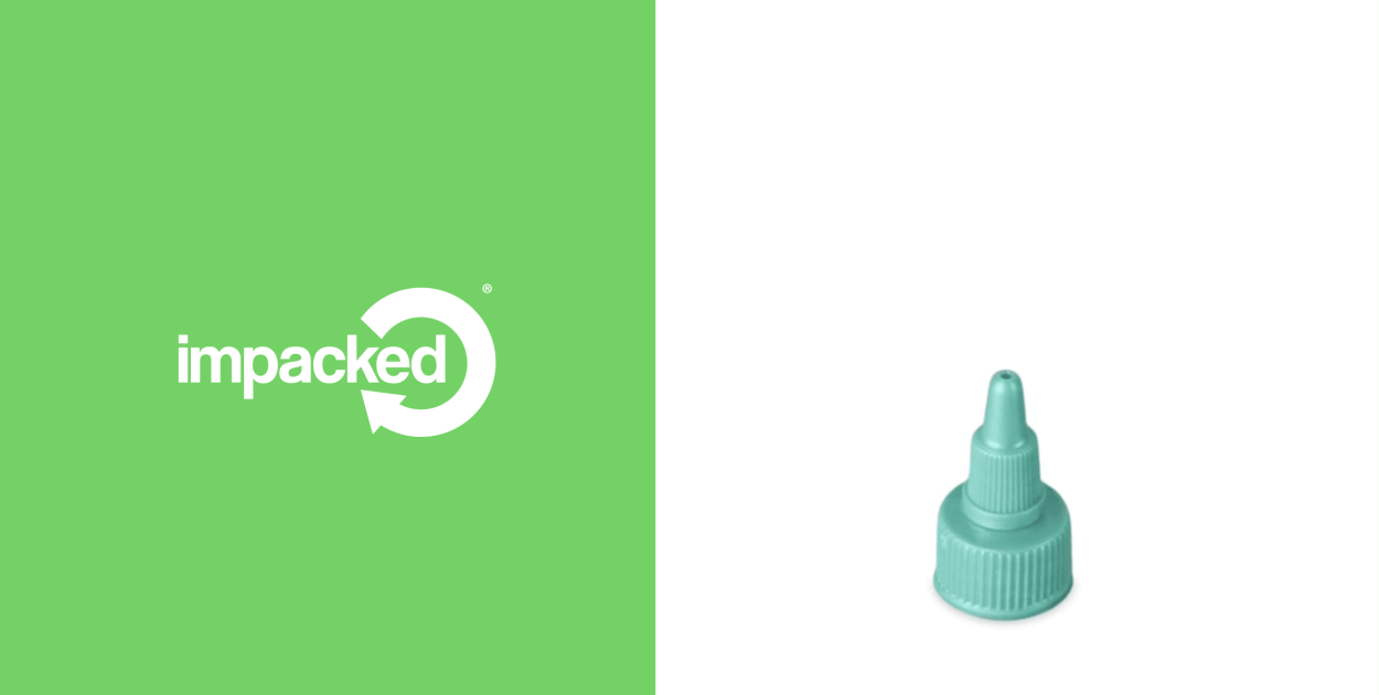 MRP Solutions Ribbed 2mm Orifice LDPE Twist Open Cap | Impacked
