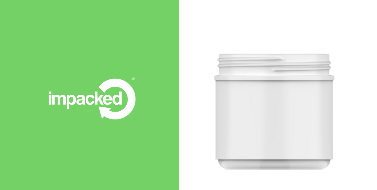VPET USA 44.0oz /1.3L 120-400 HDPE Jar | Impacked