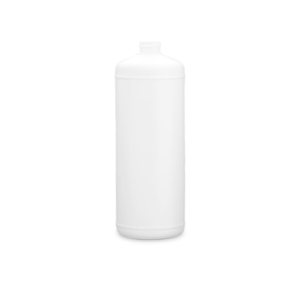 Multi-Mold Plastics 33.8oz 28-0 HDPE Cylinder Bottle | Impacked Packaging