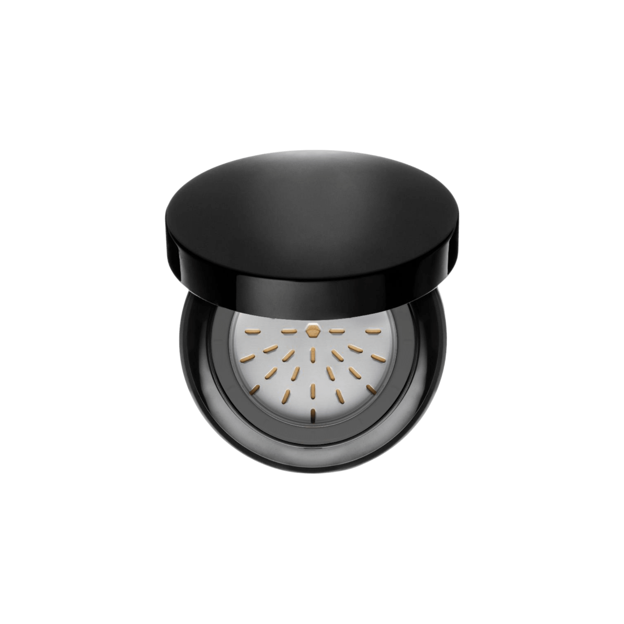 FS Korea Round Single Pan ABS Auto Grinder Powder Compact | Impacked