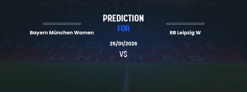 AI Prediction: Bayern München Women vs RB Leipzig W - Frauen Bundesliga ...