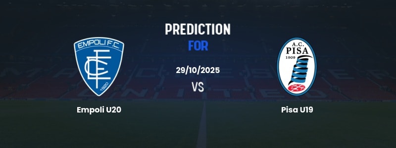 AI Prediction: Empoli U20 vs Pisa U19 - Primavera Cup 29/10