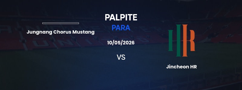 Palpite IA: Jungnang Chorus Mustang x Jincheon HR - 10/05 - Liga K4 da ...
