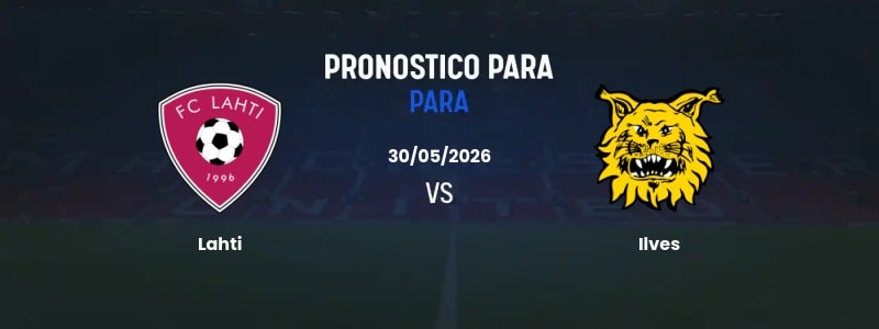 Predicción IA: Lahti vs Ilves: 30/05 Veikkausliiga de Finlandia
