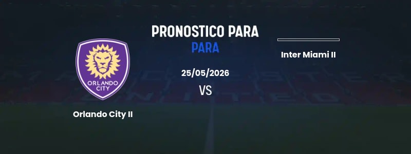 Predicción IA: Orlando City II vs Inter Miami II: 25/05 MLS Next Pro de ...