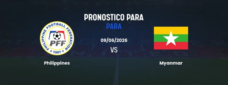 Predicción IA: Philippines vs Myanmar: 10/06 Amistosos Internacionales