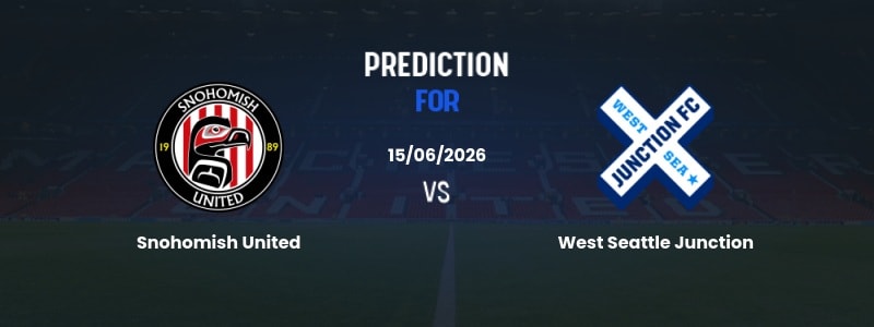 AI Prediction: Snohomish United vs West Seattle Junction - USL League ...