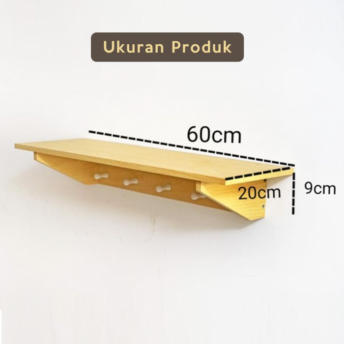 Jual Rak Dinding Gantung / Rak Ambalan Dinding /Rak Gantung / Rak ...