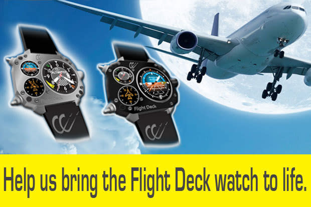 The Cockpit Watches: ideal gifts for the aviation fan. | Indiegogo