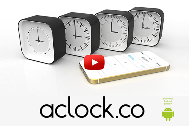 aclock: Bluetooth Alarm Clock, E-ink Display | Indiegogo