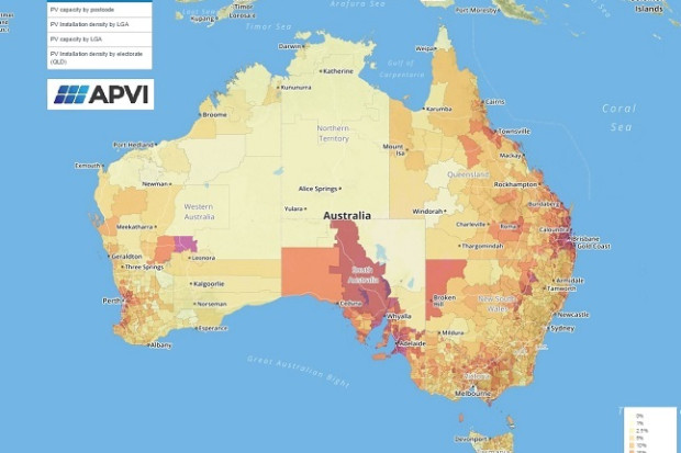 Australian Solar Map | Indiegogo