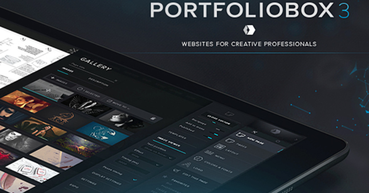 Portfoliobox 3 - Unique websites for creatives | Indiegogo