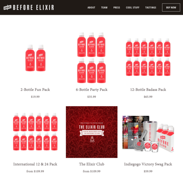 Before Elixir | Indiegogo