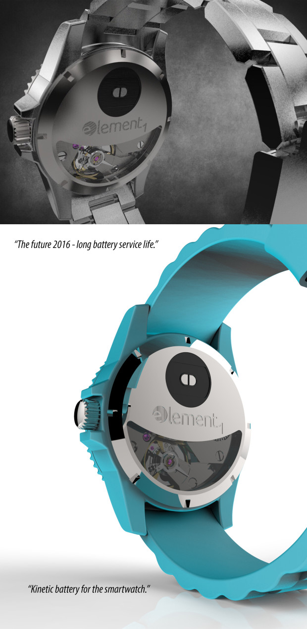 element1 - the new smartwatch with kinetic battery | Indiegogo