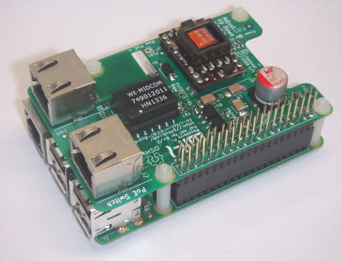 RasPoE: Raspberry Pi PoE shield | Indiegogo