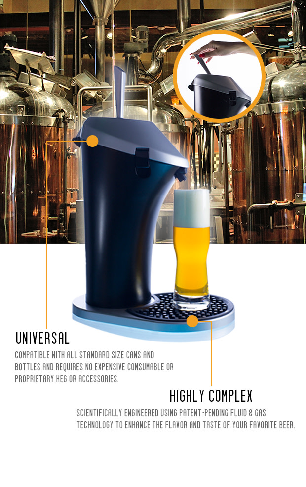 Fizzics: Your Favorite Beer on Tap. | Indiegogo