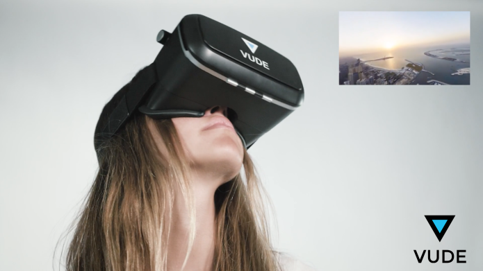 VUDE: Smartphone Virtual Reality Headset | Indiegogo